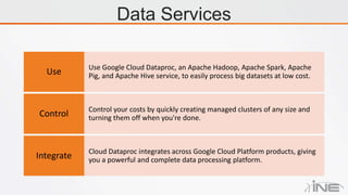 Intro to Google Cloud Platform Data Engineering. | PPTX