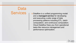 Intro to Google Cloud Platform Data Engineering. | PPTX