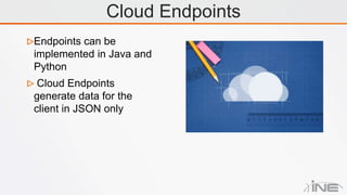 Intro to Google Cloud Platform Data Engineering.- Endpoints | PPT