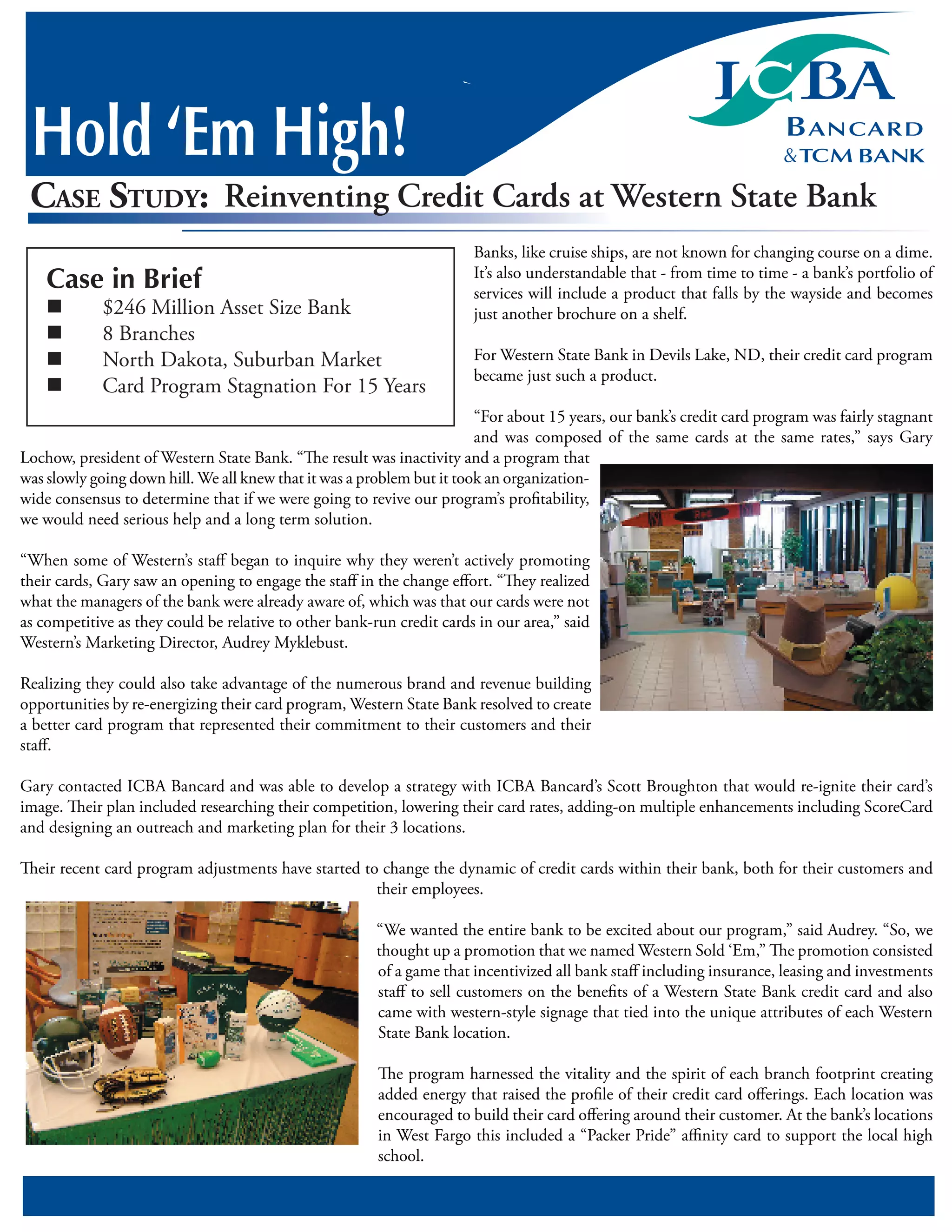 In-Branch Promotion Case Study | PDF