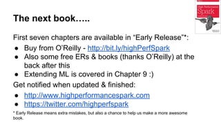 Holden Karau - Spark ML for Custom Models | PPT