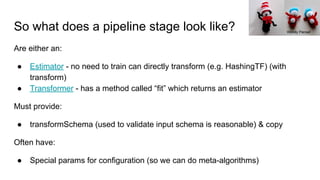 Holden Karau - Spark ML for Custom Models | PPT