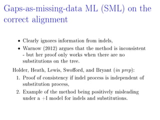 Holder and Koch ievobio-2013 ascertainment biases | PPT
