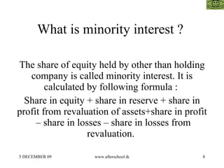 Holding company and subsidiary company – accounting perspective | ODP