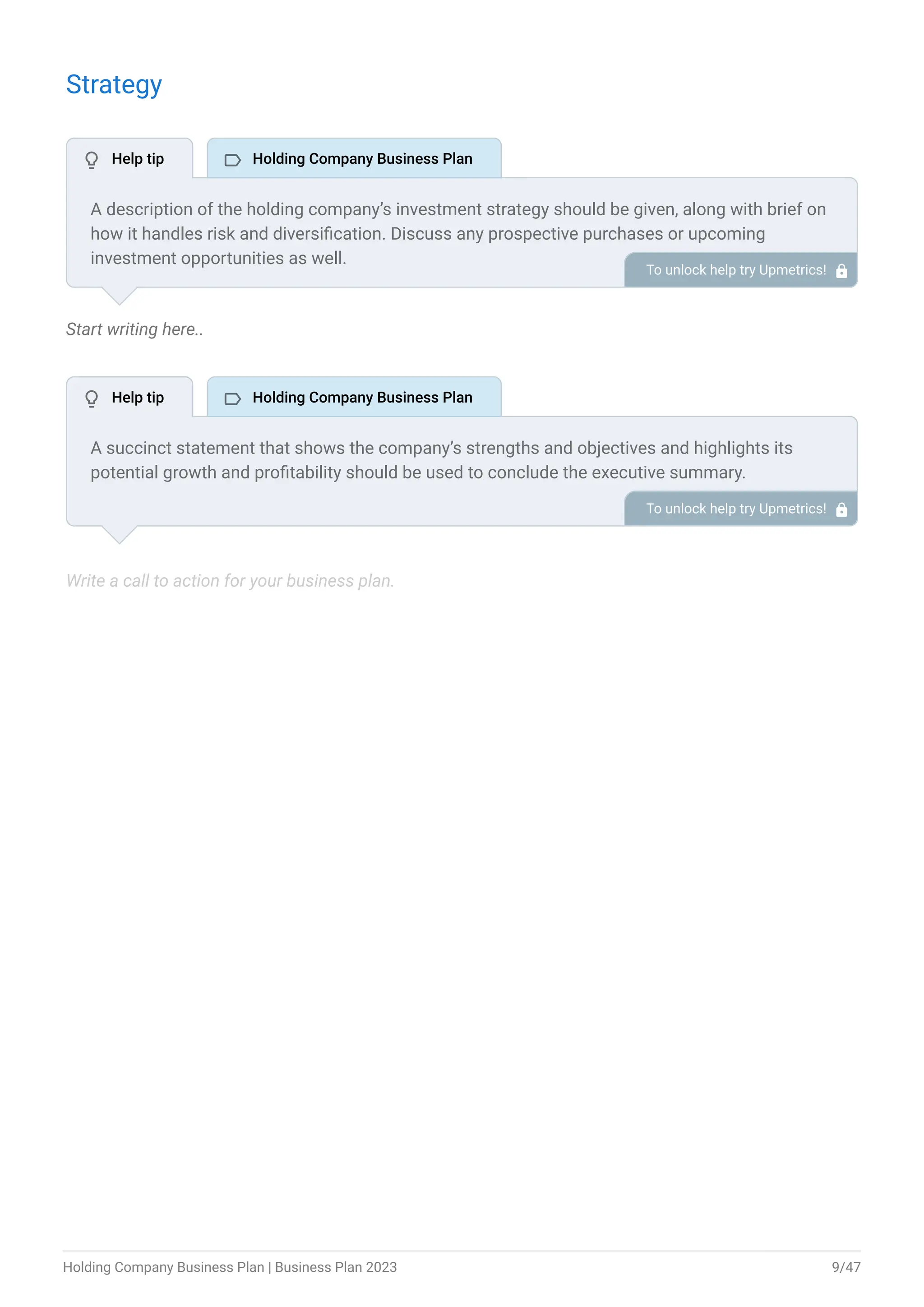 holding company business plan example.pdf