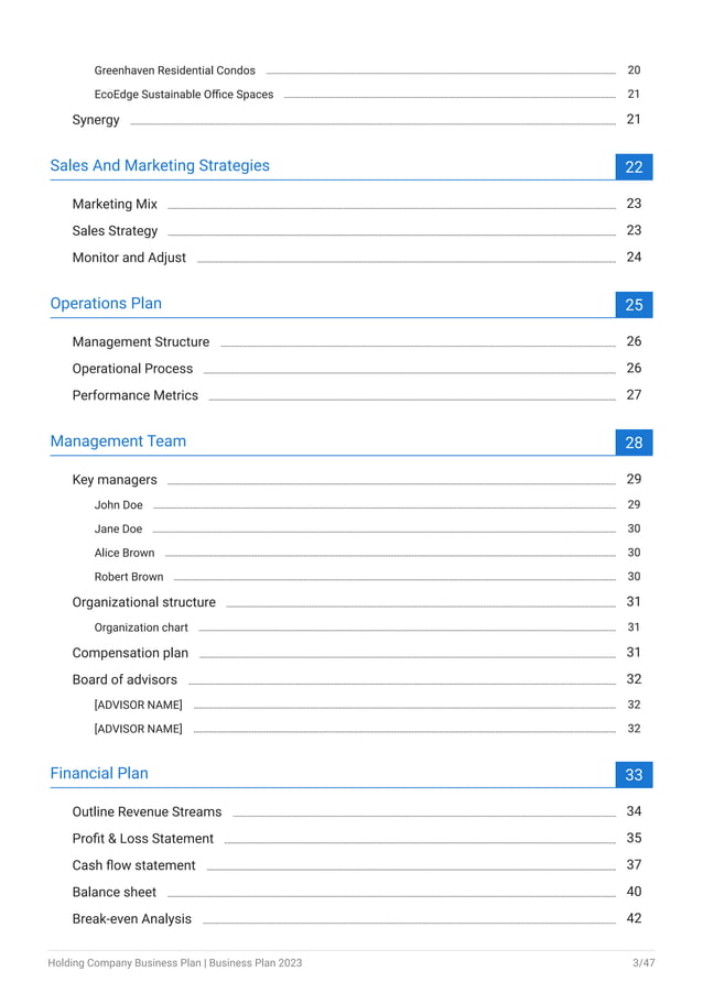 holding company business plan example.pdf