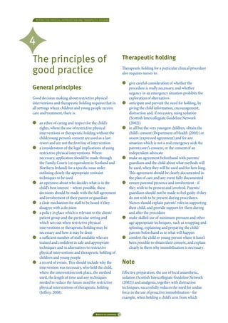 Holding & restraining | PDF