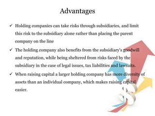 Holding & subsidary Company | PPTX