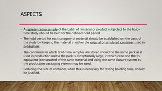 Hold time study of Solid Dosage Form.pptx