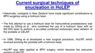 HoLEP: the gold standard for the surgical management of BPH in the 21st ...