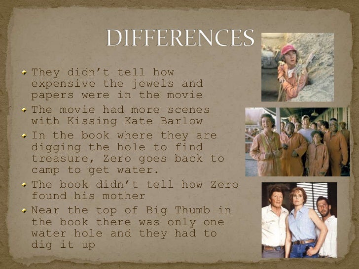 Holes Book Vs Movie Similarities And Differences at Charles Katz blog