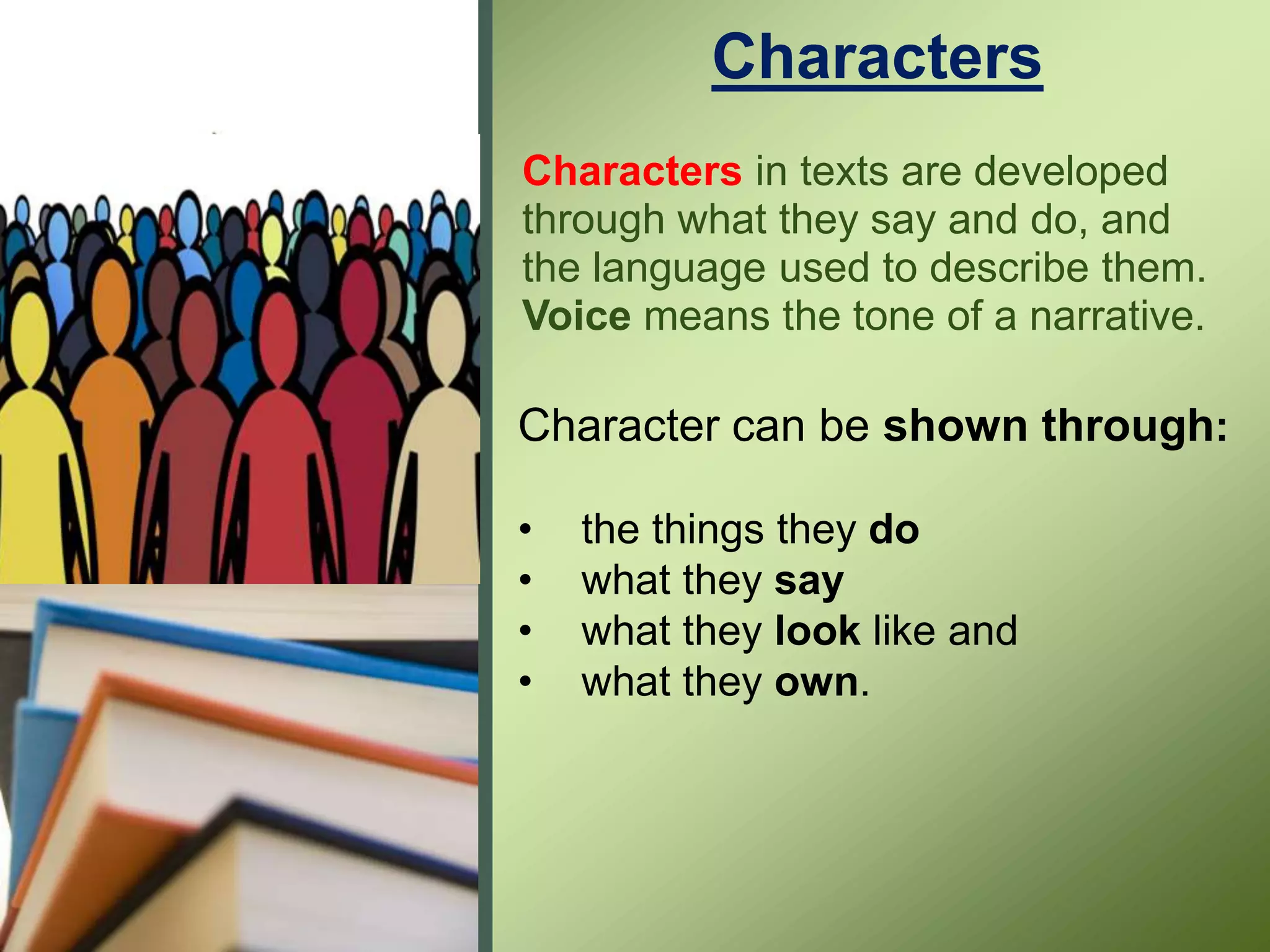 Holes. Characters and Characterization | PPTX