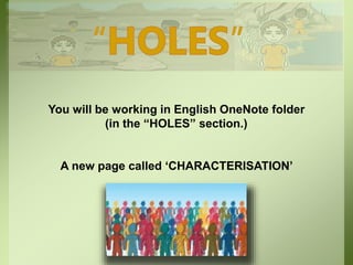 Holes Characters
