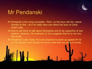 Holes Characters | PPT