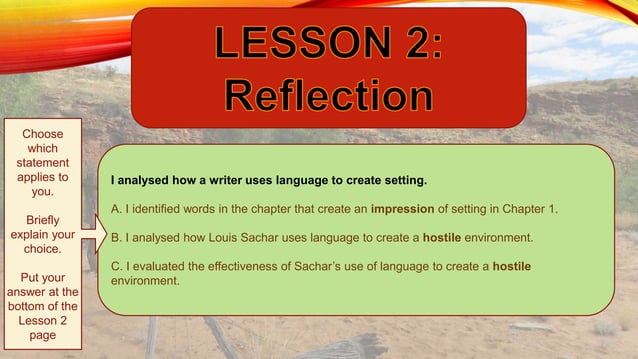 Holes introduction lessons1and2 | PPTX | Homework and Study | Education