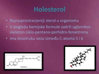 Holesterol i ateroskleroza | PPTX