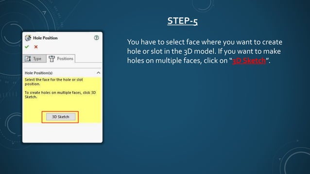 Hole Wizard Feature SolidWorks CAD Tutorial for Beginners | PPTX | Technology & Computing