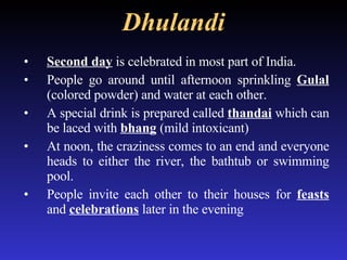 Holi | PPT