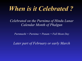 Holi | PPT