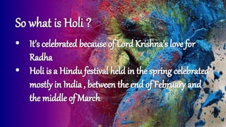Holi | PPT