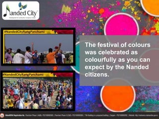 Holi @ Nanded City | PPTX