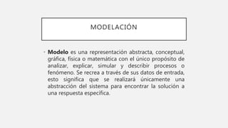 Simulación y Modelación | PPTX
