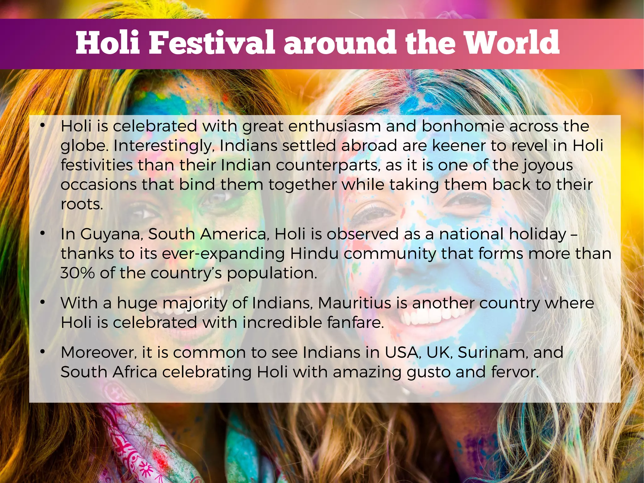 Holi - Festival of colours | PDF