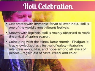 Holi - Festival of colours | PDF