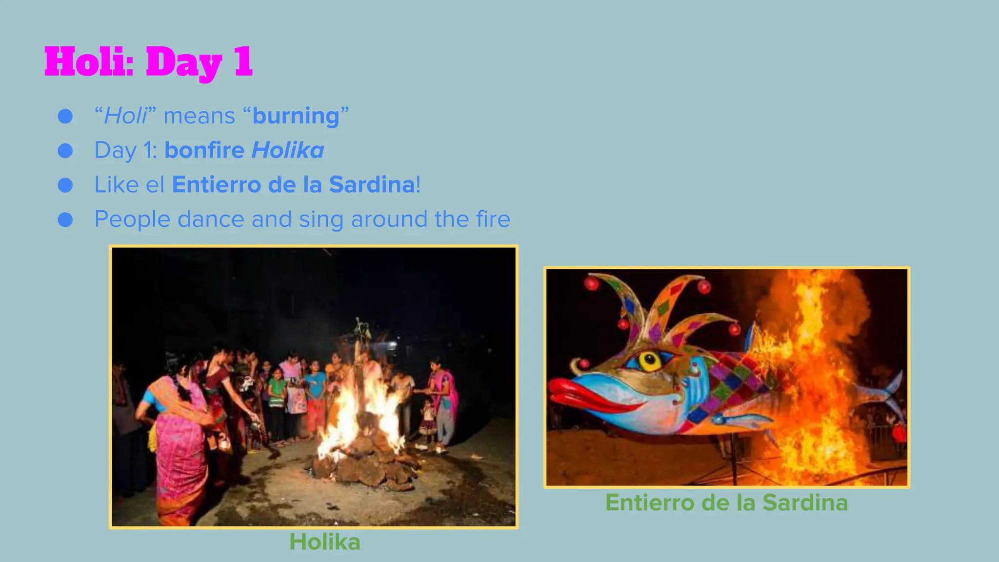 Holi: The Indian Festival of Colours- Grade 5 | PPTX