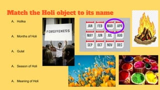 Holi: The Indian Festival of Colours- Grade 5 | PPTX