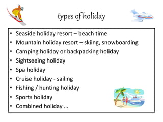 Holiday travel-conversation-topics-dialogs | PPTX