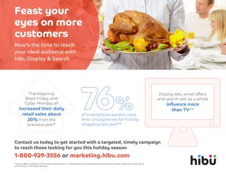 Holiday advertising with hibu call 203-710-0211 today for more info | PDF