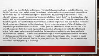 Holiday and vacation | PPTX | National & Civic Holidays | Holidays