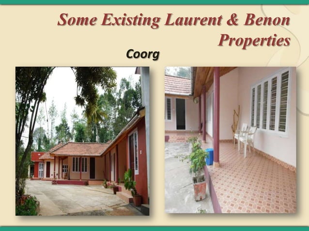 Holiday homes ppt | PPTX | Hotels and Motels | Travel Type