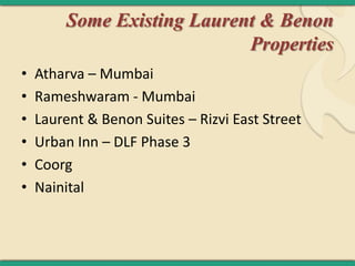 Holiday homes ppt | PPTX
