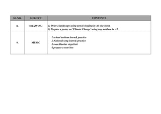 Holiday Homework class 10-1.pdfghhhgfffg | PDF