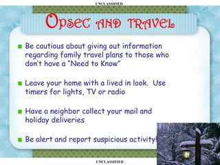 Holiday OPSEC | PPTX