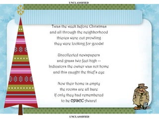 Holiday OPSEC | PPTX