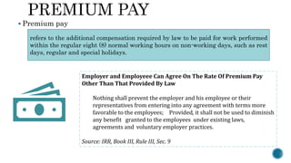 HOLIDAY & Premium PAY.pptx