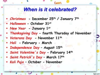 Holidays Around the World | PPTX | National & Civic Holidays | Holidays