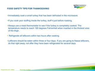 Holiday Safety Tips | PPTX