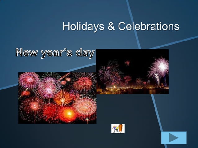 Holidays and celebrations | PPTX