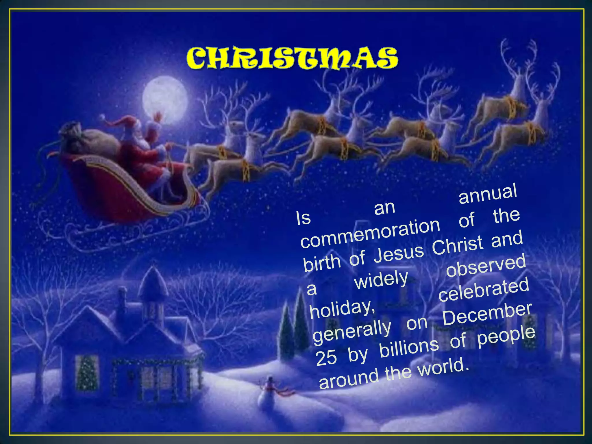 Holidays around the world!!! | PPTX