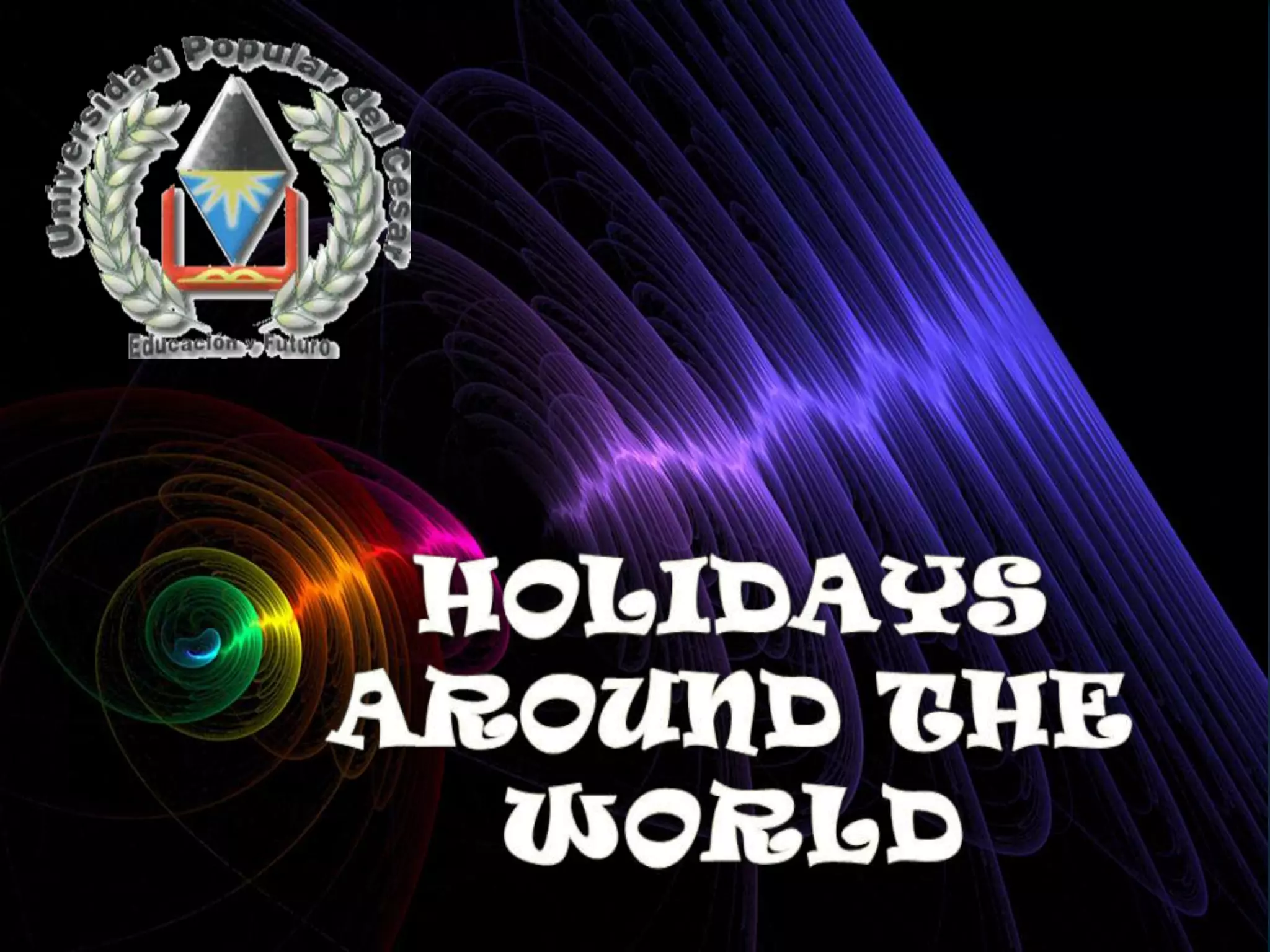 Holidays around the world!!! | PPTX
