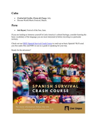 Holidays in Mexico | PDF