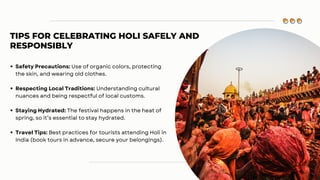 Holi Festival 2025 Everything You Need to Know. | PDF | Asia Travel ...