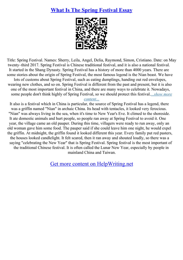 Holi Festival Essay | PDF