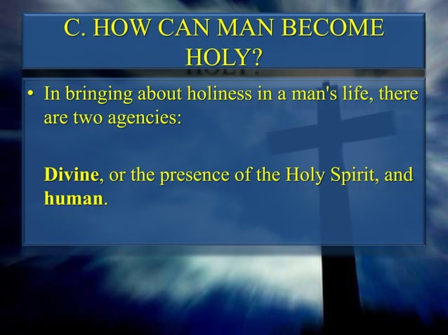 Holiness | PPTX