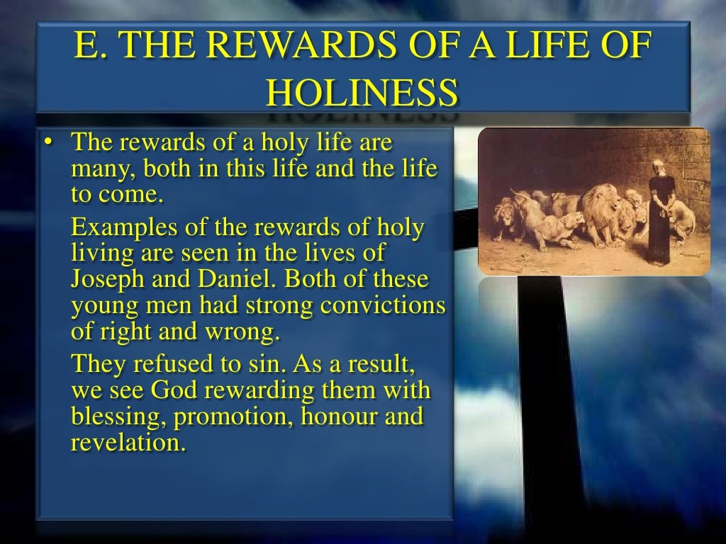 Holiness