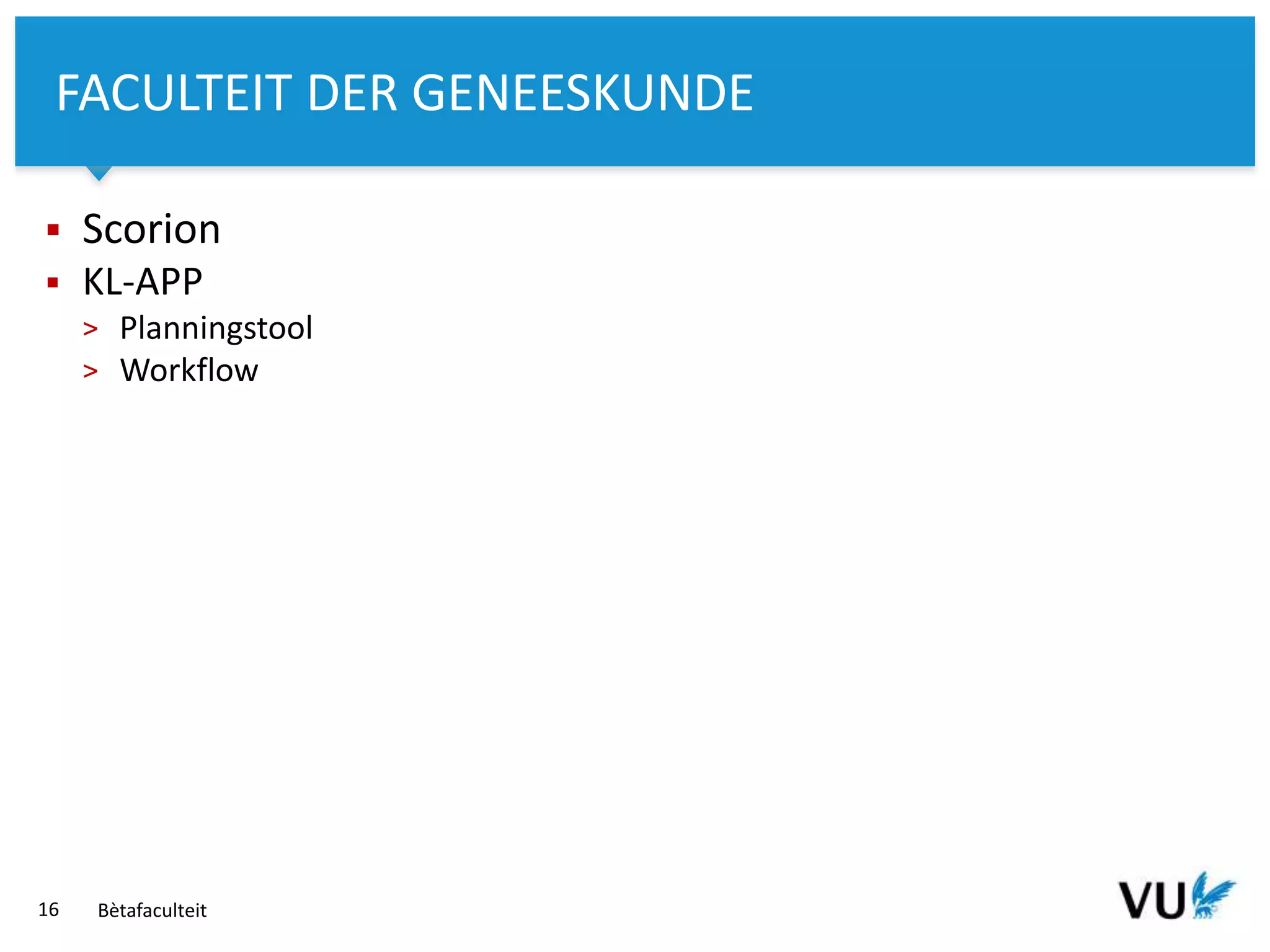 Overzicht in het woud van stages en scripties | PPTX